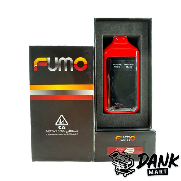 Fumo Disposable Vape (2g) - Rainbow Runtz / Northern Lights - Dank Mart ...