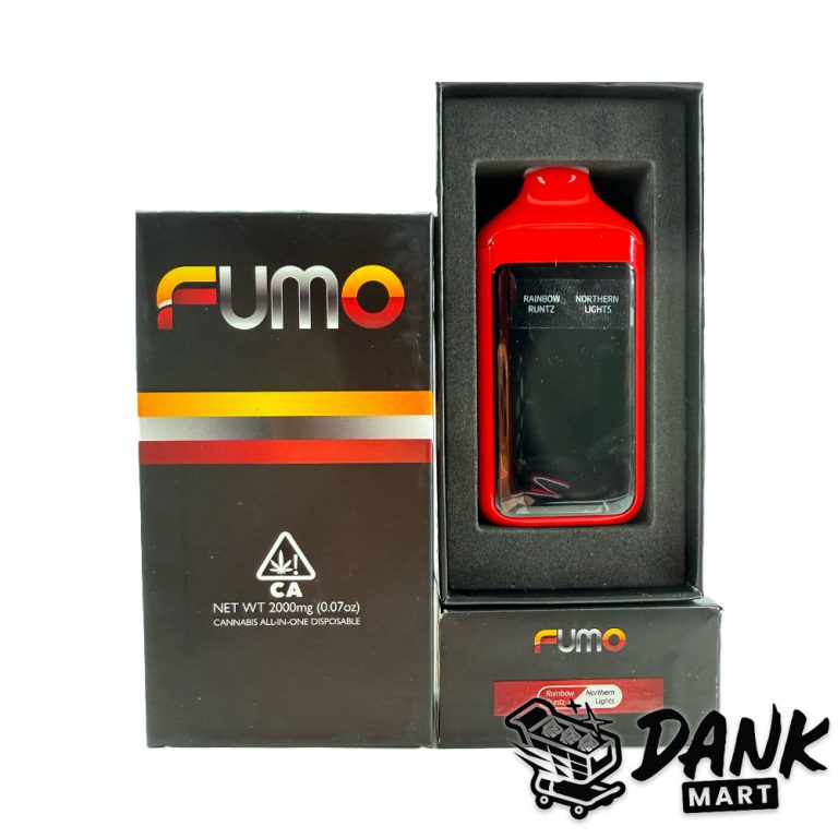 Fumo Disposable Vape (2g) - Rainbow Runtz / Northern Lights - Dank Mart ...