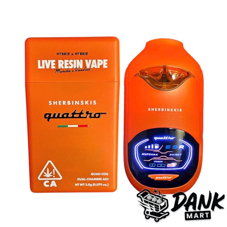 Sherbinskis Quattro Dual Chamber (2g) - Matcha X Headset - Dank Mart ...
